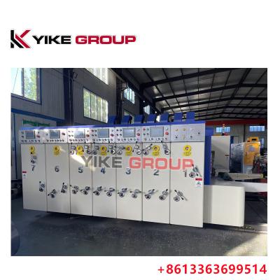 Cina Velocità di progettazione 150pcs/MinYK-1425 Flesso automatico di stampa di taglio a stampo con macchine a coltelli in vendita