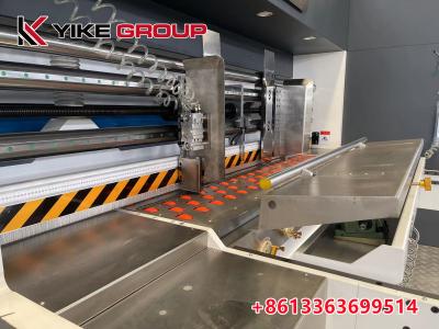 中国 設計速度 150pcs/MinYK-1425 自動フレクソ印刷 スロッティングナイフで切断 販売のため