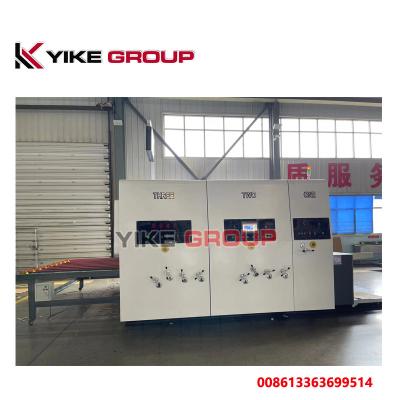 Cina YIKE GROUP 1600×2800 Cartone ondulato Scatola di piombo Borda stampante Die Cutter Machine in vendita