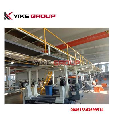China Linha de produção de papelão corrugado de 2500 mm 5PLY à venda