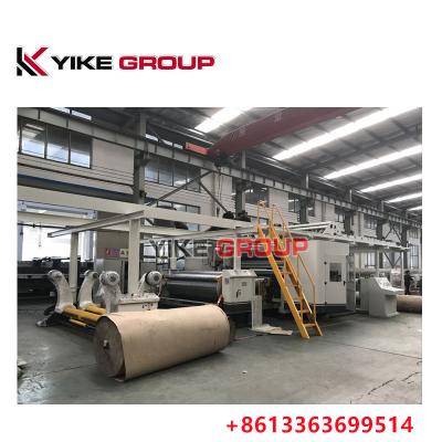 China Width 1400-3200MM Hydraulic Mill Roll Stand For 3/5/7 Layer Corrugated Sheet Line for sale