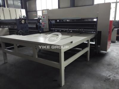 China Chain Feeder Rotary Die Cutting Machine , Corrugated Carton Box Machine for sale
