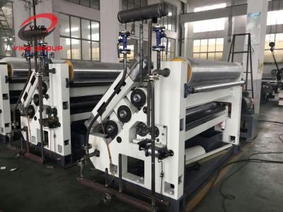 China Van het Golfkarton Semi Auto Enige Facer van de Professional 2vouw de Lijn40-60m/min Snelheid Te koop