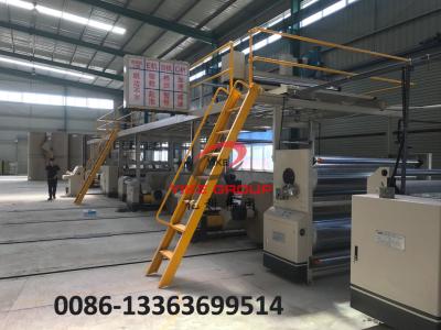 Cina Linea di produzione del cartone ondulato di 3/5 di piega 1800MM per la fabbricazione del cartone in vendita