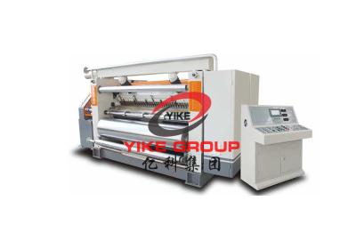 China Yk-1600 de Productielijn van het 2 Vouw Golfkarton, Golf Enige Facer Te koop