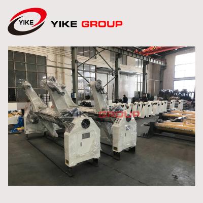 China 380 Voltage 1600mm de Elektrische die Shaftless-Tribune van het Molenbroodje in Enige Facer-Lijn wordt gebruikt Te koop
