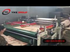 Cheap Price YK-2500 press Carton Box Semi Auto Folding Gluing Machine