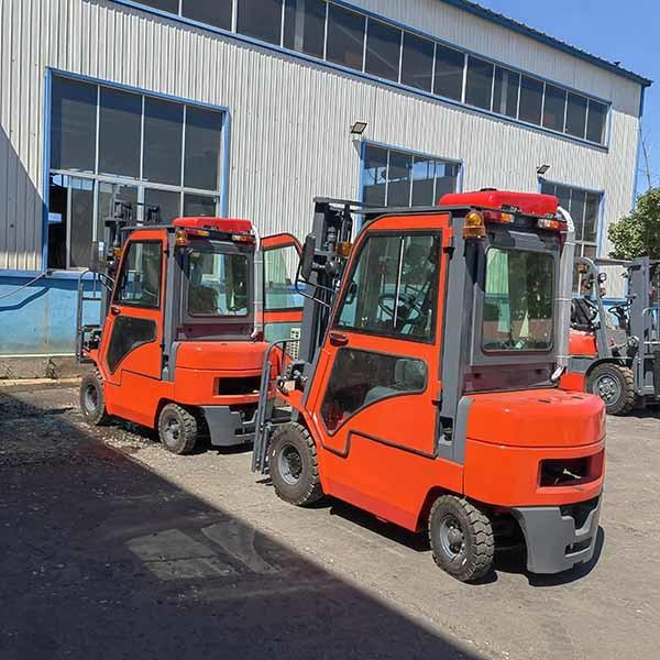 Quality Duplex Mast 3m 1.5 Ton Diesel Forklift Truck XINCHAI 485 Diesel Engine for sale