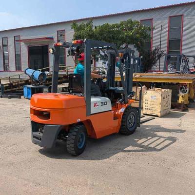 Cina Container Mast 3ton Forklift Diesel rosso motore di forchetta cinese in vendita