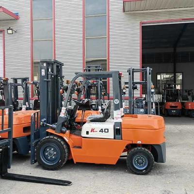 Cina Container Mast 3ton Forklift Diesel rosso motore di forchetta cinese in vendita