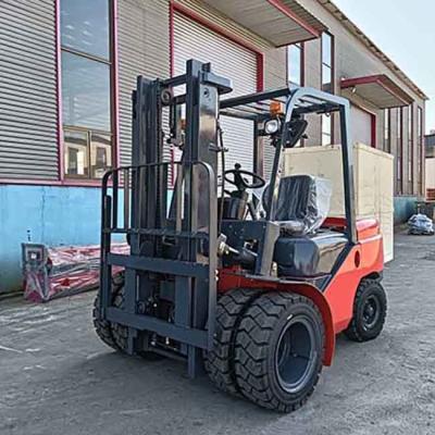 China G Series Forklift 3.5 Ton Counter Balanced Forklift Truck Double Front Tires for sale