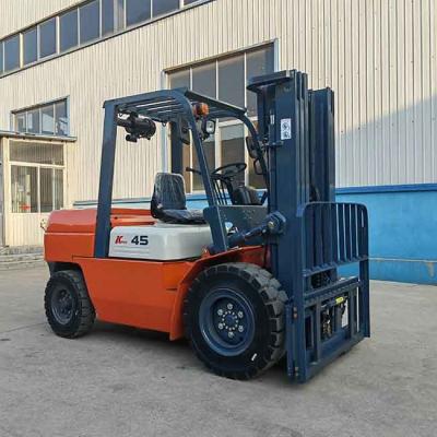China 5000KG diesel forklift truck container mast sideshift ISUZU engine for sale