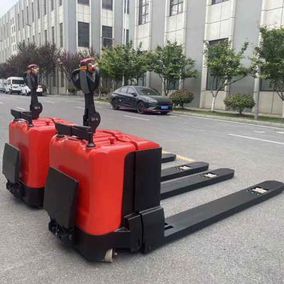 Cina 6T Lion Battery Electric Pallet Lift 6000kg Contrabilanciatore di pallet in vendita