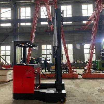 China 1500kg CQD15S-45 1.5T Multi-direction Seated Forklift triplex mast 6m for sale
