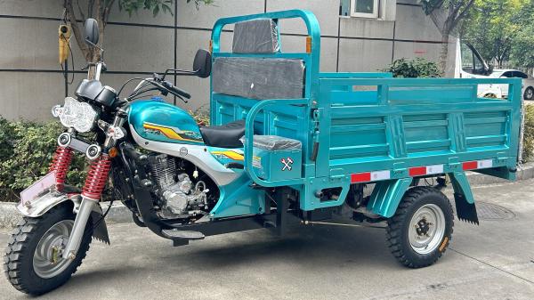 Quality Gasoline 175cc Normal Cargo Tricycle Three Wheeler Air Cooled Inner Floating Small Booster Rear Axle With 800kg Load Capacity And Economic Fuel Consumption for sale