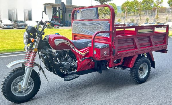 Quality Gasoline Q1 Normal Cargo Tricycle Three Wheeler 150cc Air Cooled ‌With Inner Floating Small Booster Rear Axle And 600Kg Load Capacity And 23.3Km/L Fuel Consumption for sale