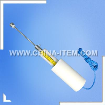 China IEC60529 12.5mm Rigid Steel Sphere IP20C with 50N Thrust for sale