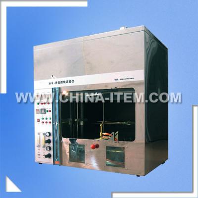 China Lab Equipment Flammability Horizontal Vertical Flame Tester for UL94 Test for sale