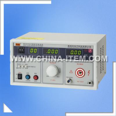 China AC 0~5kV 0-2/20mA Hipot Tester for sale