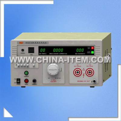 China AC 0-2/20/200mA / DC 0-2/20mA 5KV Hipot Tester for sale