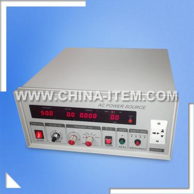 China LX-8805 Single-Phase Input & Single-Phase Output 500W Frequency Conversion AC Power Source for sale