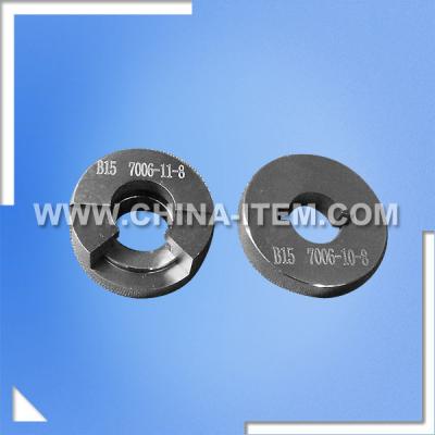 China IEC60061-3 B15 Go No Go Gauge, B15 Lamp Cap Go No-Go Gauge for 7006-11-8 and 7006-10-8 for sale