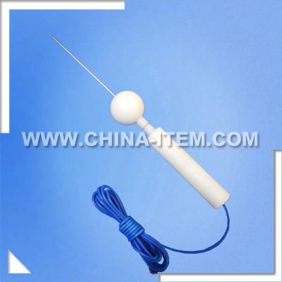 China IEC60529 IP3X 2,5mm Diameter Test Wire Probe C with 3N Force for sale