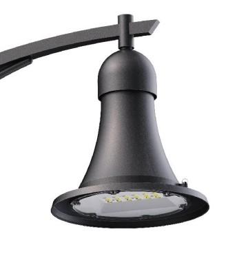 China Die-casting Aluminum Garden Light Waterproof IP66 With Low Lampshades And DALI Optional Courtyard Lights Used For Parks And Streets for sale