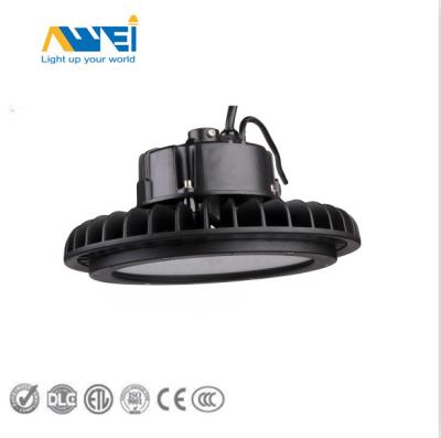 China 150w UFO High Bay Light Fixture IP65 150lm/w PC Lens SAA goedgekeurd voor fabriek en treinstation Te koop