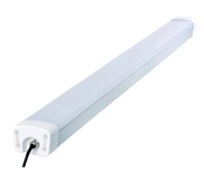 China Supermarket Waterproof LED Batten Light AC85 - 265V Input Voltage 0.9 PF for sale