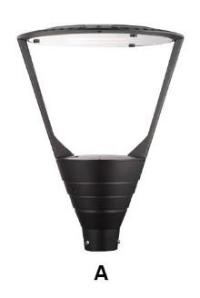 Cina Lampade per cortile 30W 40W 60W 80W 5 anni di garanzia Lampade da giardino LED per esterno per il giardino o il paesaggio domestico in vendita