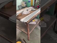 Outdoor lighting: Daily work in the production and assembly workshops.