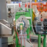 China 80mm PFA Wire Cable Extrusion Machine With Automatic Wire Storage Rack for sale