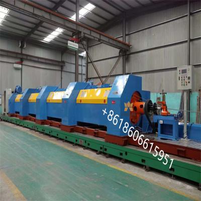 China 500 Type High Speed Cable Twisting Tubular Stranding Machine Plc Control for sale