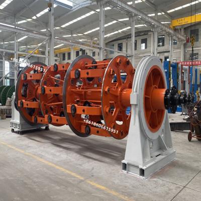 China Planetary Wire Stranding Machine With Back Twist For Pay Off Reels Dia 250 Mm To 800 Mm for sale