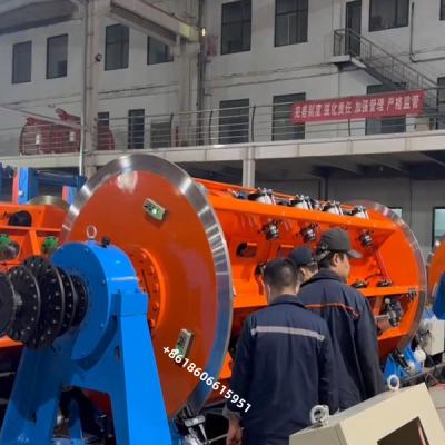 China Jlk500/8+12+24 Rigid Stranding Machine met draadspanningsregeling op Hmi for sale