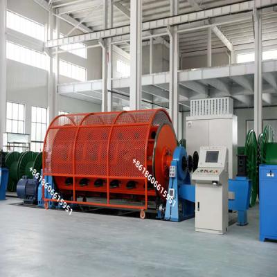 China 250 r/min Rigid Stranding Machine Step Less Aanpassen voor aluminiumgeleider Te koop