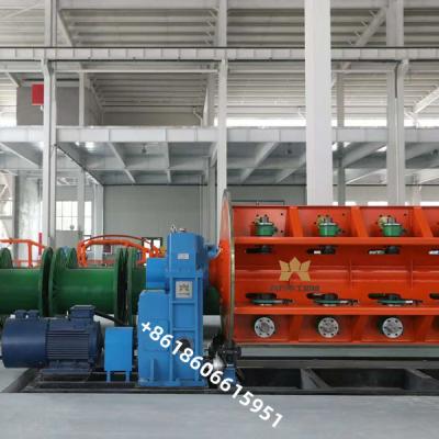 China Voor-twist rigide stranding machine maximale lijnsnelheid 80m/min Te koop