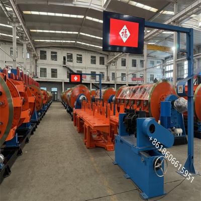 China 1+6+12+18 Stranding Machine Copper Wire And Cable Making Rigid Frame for sale