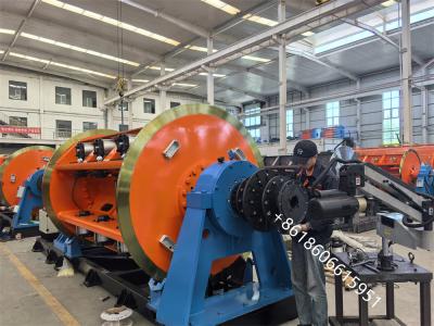 China 12+18+24 / 500 Langlebige automatisch ladende Kabelsträngmaschine für Kupferdraht zu verkaufen