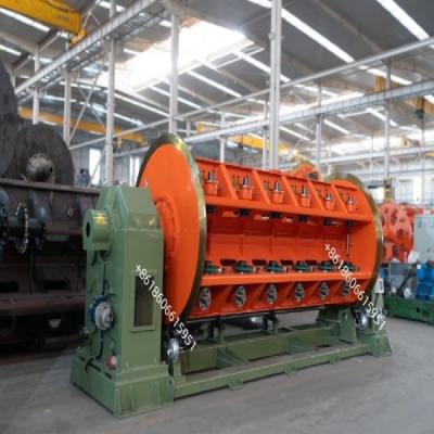 China Machine voor het stranden van kabels met een stijf frame, met een koperen en aluminium geleider 500/1+6+18+244 Te koop