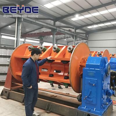 China Draad die Gepantserde Kabelmachine 64 vastlopen de Consumptie van de Spoel lager Macht Te koop