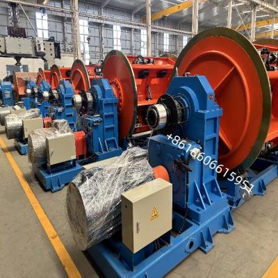 China 55KW Driven Motor Conductor Stranding System for Inlet Wire Dia Φ1.0-Φ5.0mm in Advanced Wire Production for sale