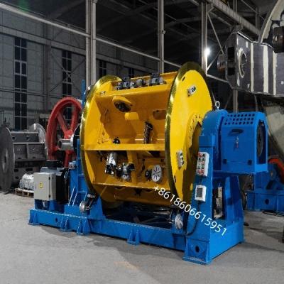 China Electromagnetic Tension Rigid Stranding Machine 630/18+24 Rigid Frame Type Armoring Machine for sale