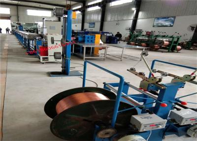 China Multi Color Sj50 1.2mm Cable Extrusion Machine Fiber Optic Secondary Coating Lines for sale