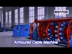 high speed flat steel wire shielding and armoring machine 300/72