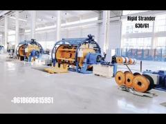 Rigid Stranding Machine JLK-500 for aluminum copper steel wire shaping PND 500/630,Side Bottom Bobbin Batch Loading