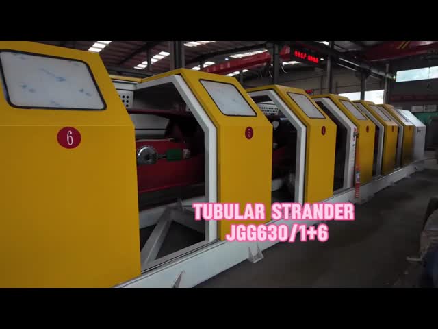 Cavo tubolare ad alta velocità in rame e alluminio o macchina di trefolatura tubolare per un funzionamento sicuro e certificato di qualità