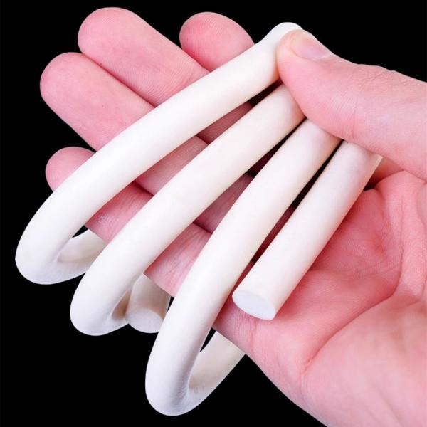 Quality Widely Used Silicone Foam Sealing Strips for 1-meter-long Circular Series Different Diameter Solid Foam Soft and Durable for sale