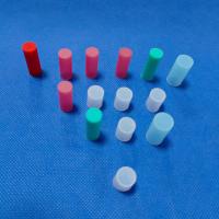 China Customizable Size and Color As Requested High Temperature Threaded Screw Protection Round Shape Silicone Cap Rubber Case for sale